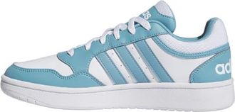 adidas Femme Hoops 3.0 Shoes Chaussures, Cloud White/preloved Blue/preloved Blue, 38 2/3 EU