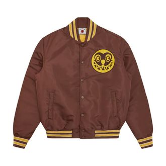 Icecream Icecream, Homme, Vestes, Brun, Taille: L Bomber matelass&eacute; en satin