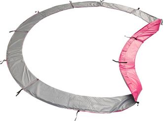 Happy Garden Wendematte f&uuml;r Trampolin &Oslash;430cm MELBOURNE - grau/rosa