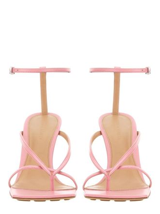 Bottega Veneta Stretch Lamb Skin Sandal - Pink