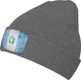 Generic Revers Bonnet Drapeau du Guatemala Élégant Knit Beanie Respirant Skull Casquette pour Course Sports