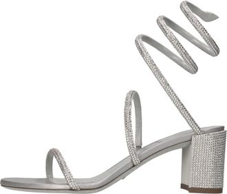 Rene Caovilla Femme, Chaussures, Gris, Taille: 35 1/2 EU Sandales Cleo