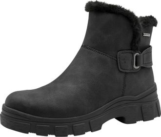 Tamaris Damen Stiefel Leder schwarz 38