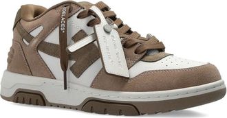 Off-white Out Of Office Suede Arrow Sneakers