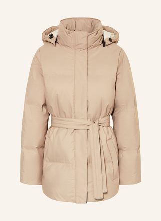 BRGN Brgn Daunenmantel Nysne Mit Abnehmbarer Kapuze beige