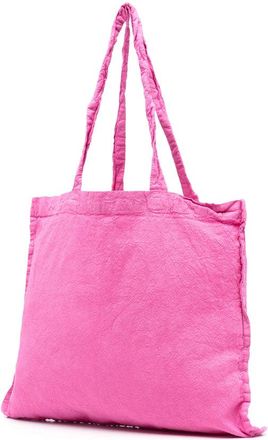 Bobo Choses Logo-Print Cotton Mini Bag - Pink
