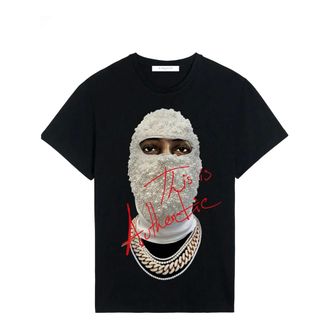 Ih Nom Uh Nit IH NOM UH Nit, Homme, Tops, Noir, Taille: 2XL This Is Authentic Mask T-Shirt