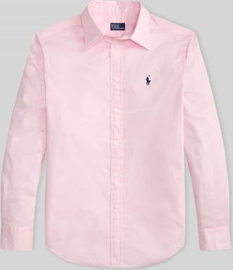 Polo Ralph Lauren Slim Fit Hemdbluse aus reiner Baumwolle