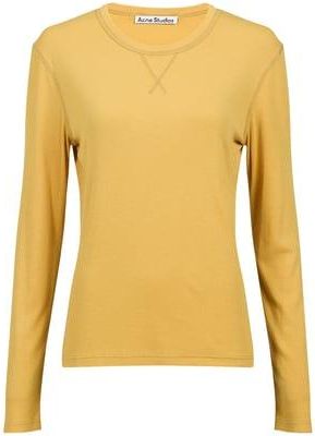 Acne Studios T-shirt droit col rond &agrave; imprim&eacute;