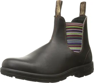 Blundstone Herren Originele 500-serie Chelsea Boot, Stout Brown Stripes, 38 EU (UK 4 1/2)