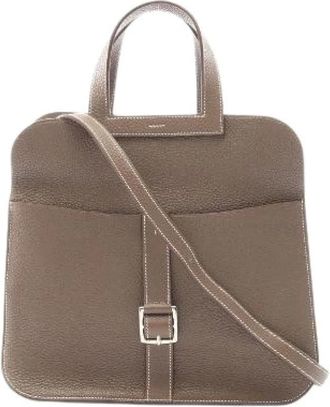 Herm&egrave;s Pre-owned Arzan 31 Calfskin 2way Bag - - Pre-owned - Damen - Braun - ONE SIZE