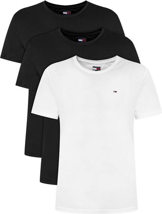 Tommy Jeans T-Shirt-Set DM0DM21579 Bunt Slim Fit