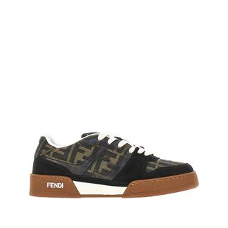 Fendi FF canvas and leather Fendi Match sneakers Woman 36