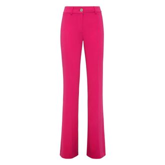 Philipp Plein Femme, Pantalons, Rose, Taille: 42 FR Flare Pantalons