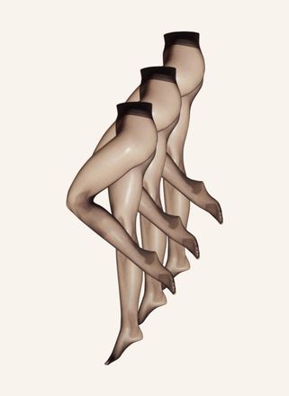 Kunert Kunert 3er-Pack Feinstrumpfhosen Chinchillan Run Stop schwarz