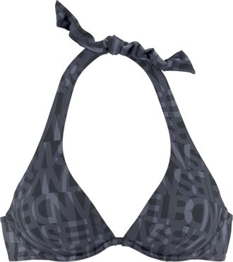 Elbsand Damen B&uuml;gel-Bikini-Top mit modischem Allover-Print, herausnehmbare Cups, Obermaterial recycelt, Mix-Kini nach Lust und Laune Mixen, f&uuml;r einen trendbew