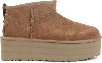 UGG Ugg, Homme, Chaussures, Brun, Taille: 41 EU Classic Ultra Mini Platform Boot