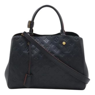 Louis Vuitton Sac bandouli&egrave;re Monogram Empreinte Pre-owned - Femme - Pre-owned - Bleu - Taille: ONE Size