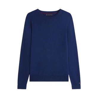 Tommy Hilfiger Homme, Pulls, Bleu, Taille: M Pull col rond d&eacute;contract&eacute; chic