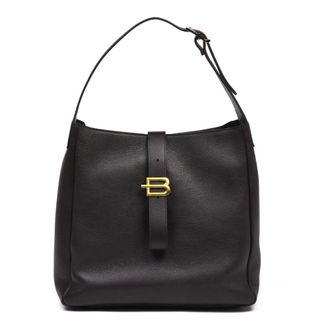 Baldinini Sac bandouli&egrave;re en cuir grain&eacute; - Femme - Sacs - Brun - Taille: ONE Size