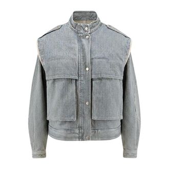 Isabel Marant Damen, Jacken, Blau, 3XSGr&ouml;&szlig;e