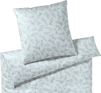 Joop elegante Mako-Jersey Bettwäsche-Garnitur Maddie Farbe Aqua Größe 135x200+80x80