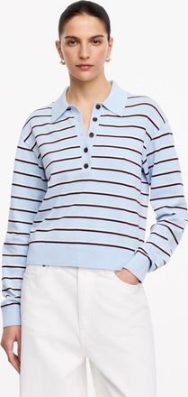 Arket Gestricktes Poloshirt -Rot