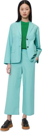 Marc O'Polo Damen Blazers/Saccos, Business Casual Blazer, Sea Blue, 42