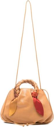 Hereu Femme, Sacs, Brun, Taille: ONE Size Bombon M Foulard Handbag