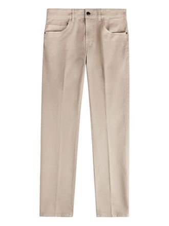 Fay Schmale 5-Pocket-Hose - Nude