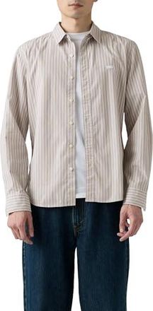 Levi's Ls Battery HM T-Shirt Slim Rory Stripe Bri, Rory Stripe Bright W, M