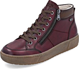 Remonte Damen Low-Top Sneaker D0700, Frauen Halbschuhe,lose Einlage,wasserabweisend,remonteTEX,Freizeit,sportlich,straßenschuhe,rot Kombi (35),43 EU