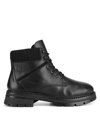 Rieker Schn&uuml;rschuhe Z9802-00 Schwarz