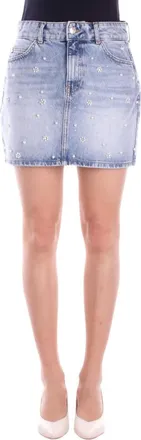 Only Only, Femme, Jupes, Bleu, Taille: 38 FR Onlonur Pearl Deco Skirt