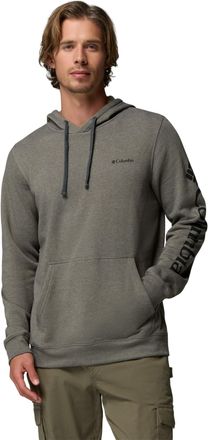 Columbia Herren Trek Hoodie, Charcoal Heather/CSC Sleeve Logo, Medium