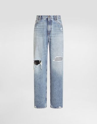 Dolce & Gabbana Jeans Aus Denim - Mann Jeans Mehrfarbig 52