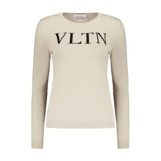 Valentino Damen, Strickwaren, Beige, MGr&ouml;&szlig;e