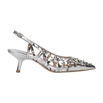 Ash Wei&szlig;e Lederschuhe mit geometrischem Muster - - Shoes - Damen - Wei&szlig; - 36 EU