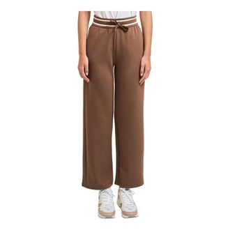 A|X Armani Exchange Jogginghosen mit kontrastierenden Abschl&uuml;ssen - - Trousers - Damen - Braun - XS