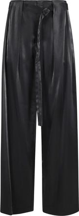 Isabelle Blanche Femme, Pantalons, Noir, Taille: 40 FR Wide Pantalons