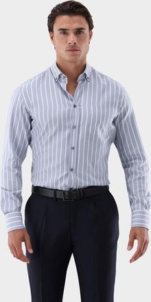 van Laack Flanellhemd mit Button Down Kragen Tailor Fit