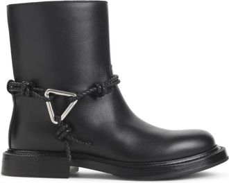 Bottega Veneta Femme, Chaussures, Noir, Taille: 38 1/2 EU Bottines noires pour femmes