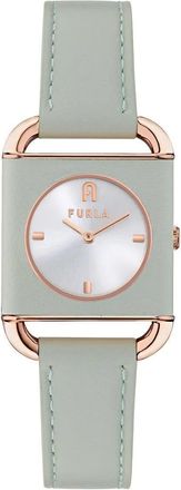 Furla Uhr - Quarz-Analoguhr Furla Arco Square - Gr. unisize - in Gr&uuml;n - f&uuml;r Damen