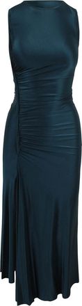 Victoria Beckham Maxi Robe - Bleu