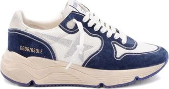 Golden Goose Low-Top Sneaker - Sporty Sneakers With Suede Detailing And Rubber So - Gr. 35 (EU) - in Blau - f&uuml;r Damen