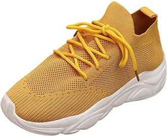 Generic Baskets Enfiler pour Femme Chaussures D&eacute;t&eacute; Confortables Orthop&eacute;Diques Plateforme Elegante Respirante D&eacute;contract&eacute;e D&eacute;contract&eacute;es en Toile Jogging Peu P