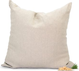 Zirbelino Bio Zirbenkissen - 80x80cm - mit Zirbensp&auml;ne als Kissenf&uuml;llung