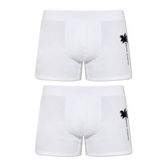 Palm Angels Herren, Unterw&auml;sche, Wei&szlig;, 2XLGr&ouml;&szlig;e