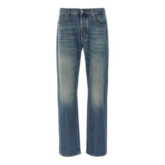 Alexander McQueen Straight Leg Jeans - - Jeans - Herren - Blau - L