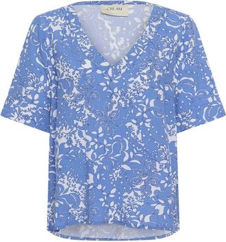 Cream Femme, Blouses et Chemises, Bleu, Taille: 40 FR Blouses
